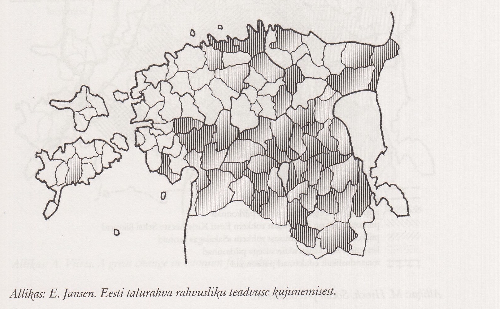 Rahvuslik liikumine Eestis. Kaardid
